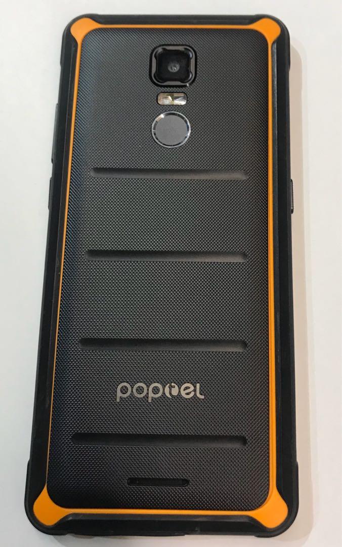 Poptel P10 Rugged Phone 4G Mobile Phone IP68 Waterproof Android 8.1 ...