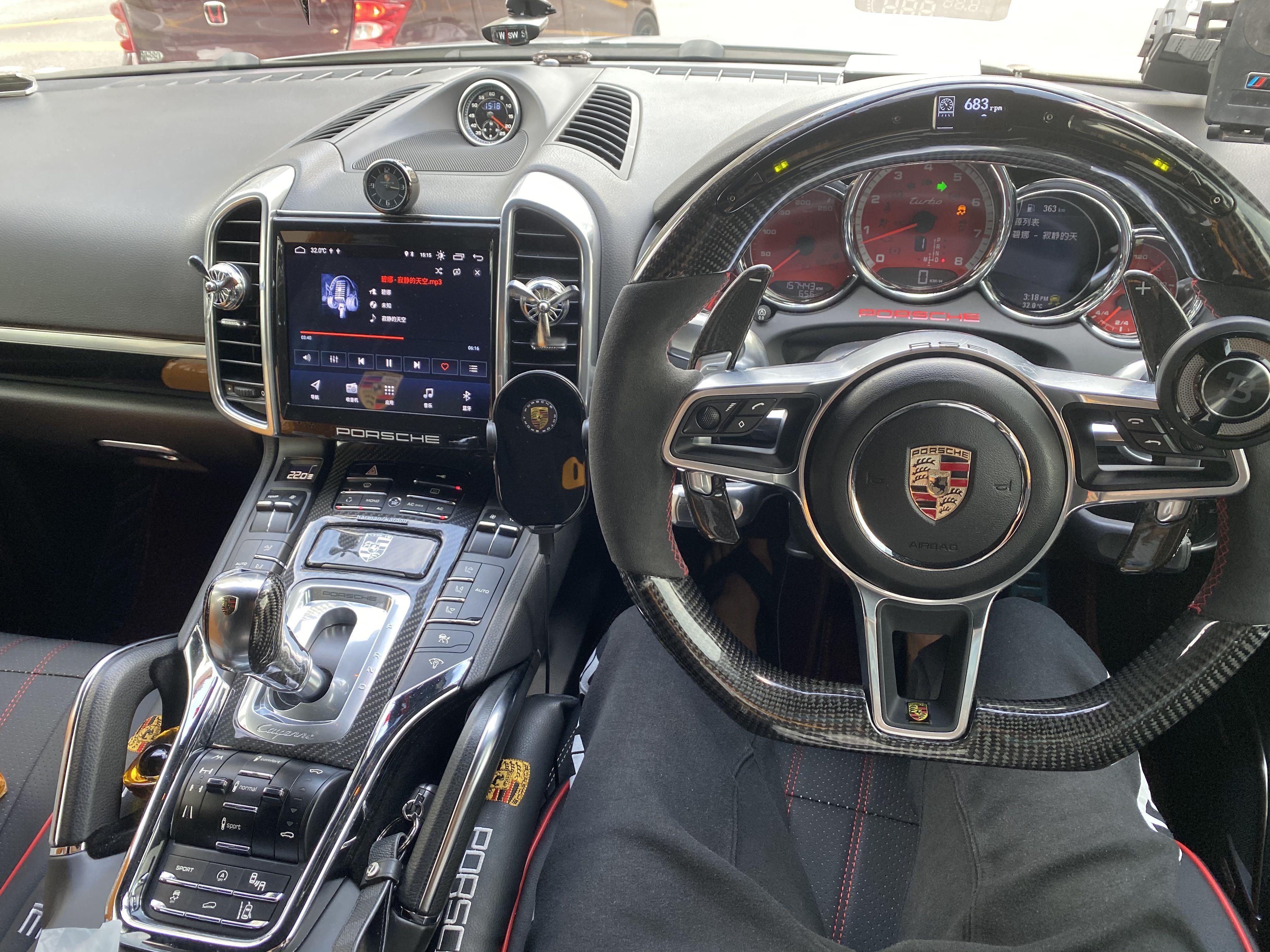 Porsche upgrade 4k HHD Android head unit player +Carpaly Audio ...