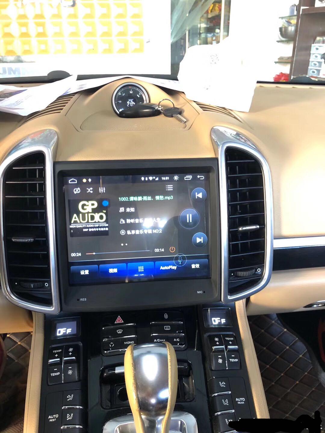 Porsche upgrade 4k HHD Android head unit player +Carpaly Audio ...