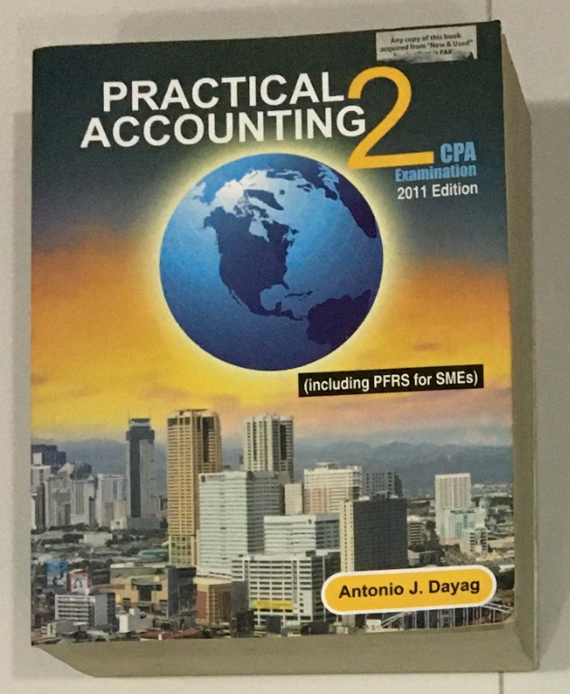 Practical Accounting 2 Including PFRS for SMEs CPA Examination Reviewer ...