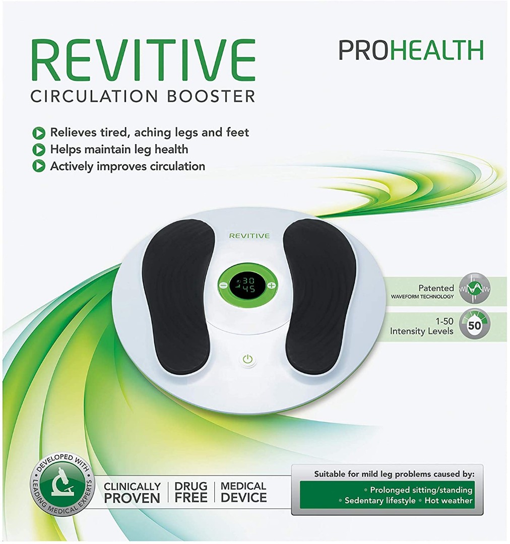 Revitive Pro Health Circulation Booster, Health & Nutrition, Assistive ...