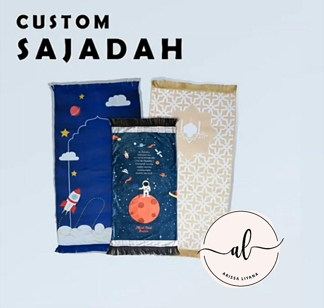 Sajadah with custom name, Women's Fashion, Dresses & Sets, Traditional ...