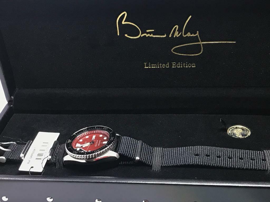 Seiko 5 sports Brian May Limited Edition ( SRPE83K1) left 1pc, Men's ...