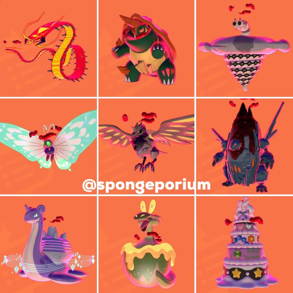 Shiny Gigantamax Pokemon (Pokemon Sword & Shield), Video Gaming, Gaming Accessories, Game Gift ...