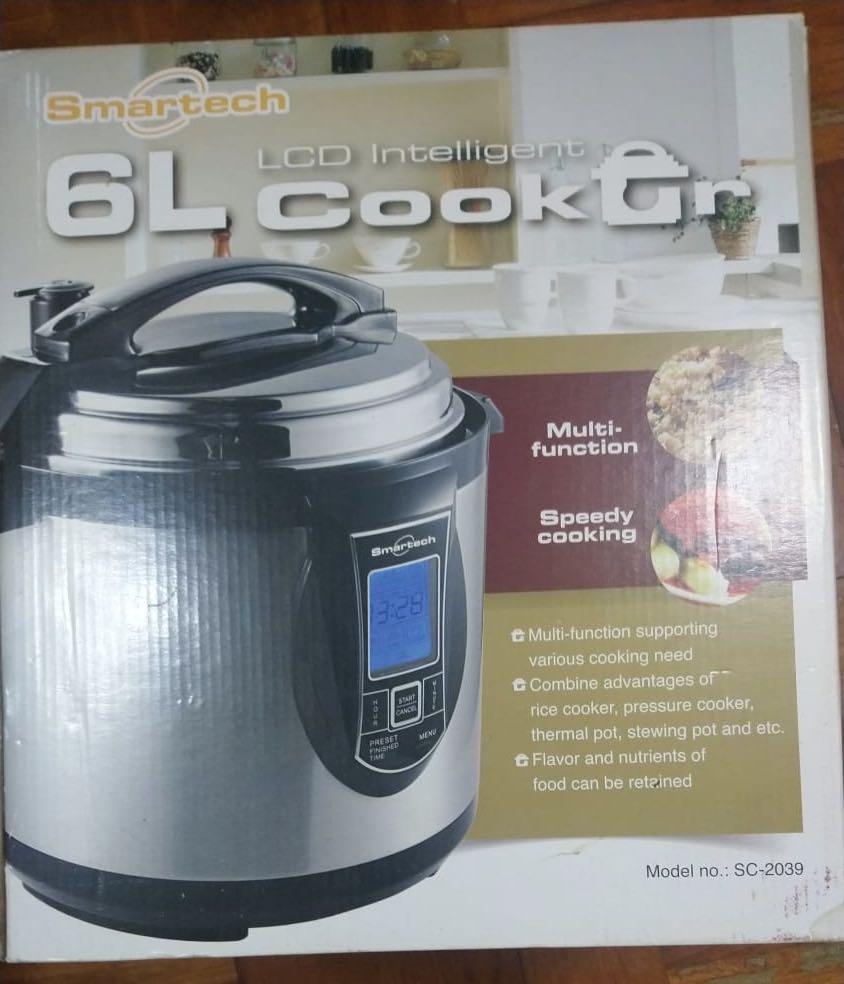 Smartech 6L智能高速煲 (SC-2039), 家庭電器, 廚房電器, 鍋具 - Carousell