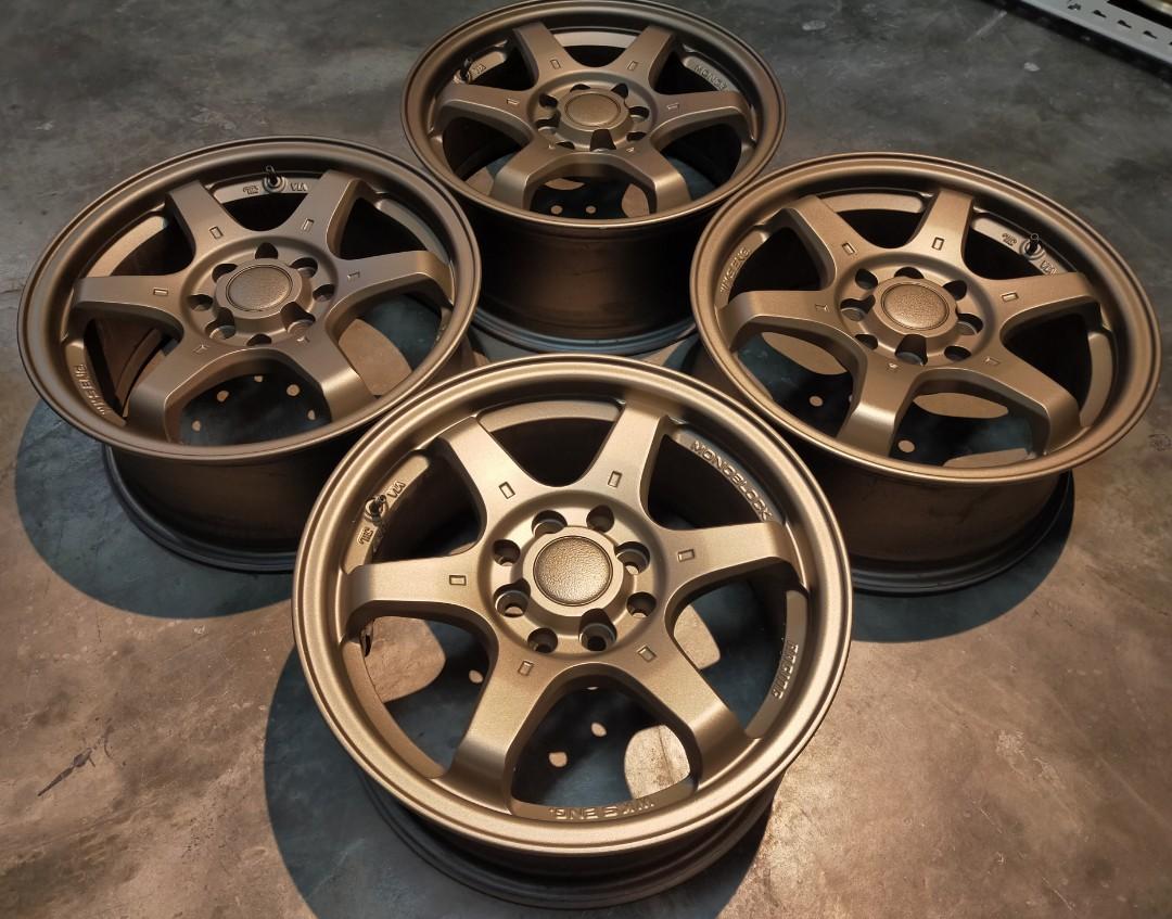 Sport Rim 15 inch Wira Satria Saga Gen2 Persona Satria Neo Iswara Iriz ...