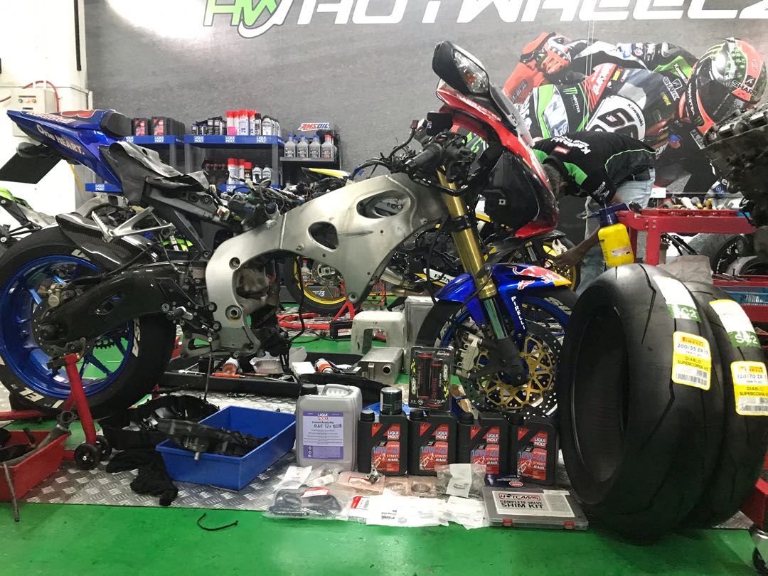 SUPERBIKE VALVE CLEARANCE, Motorcycles, Motorcycle Accessories on Carousell