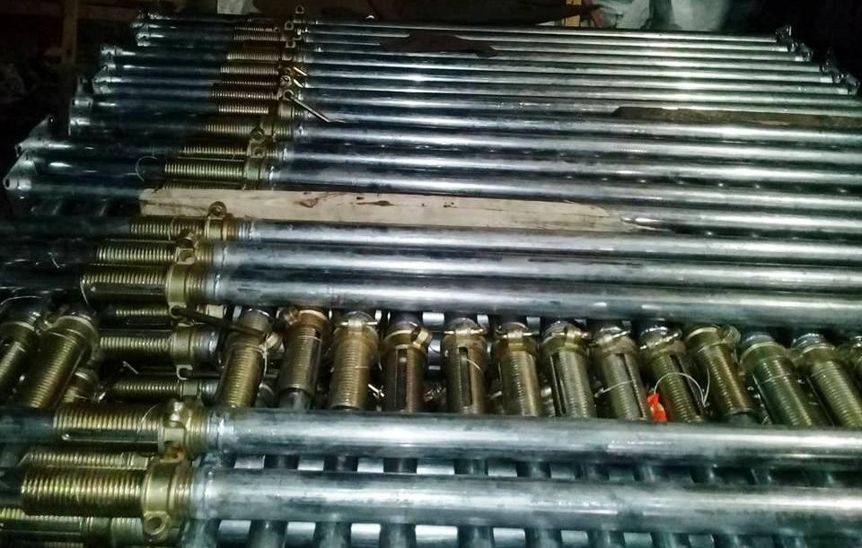 Swivel Fixed Clamp Scaffolding, Adj. Basejack, Adj. U-Head, Tie Rod ...
