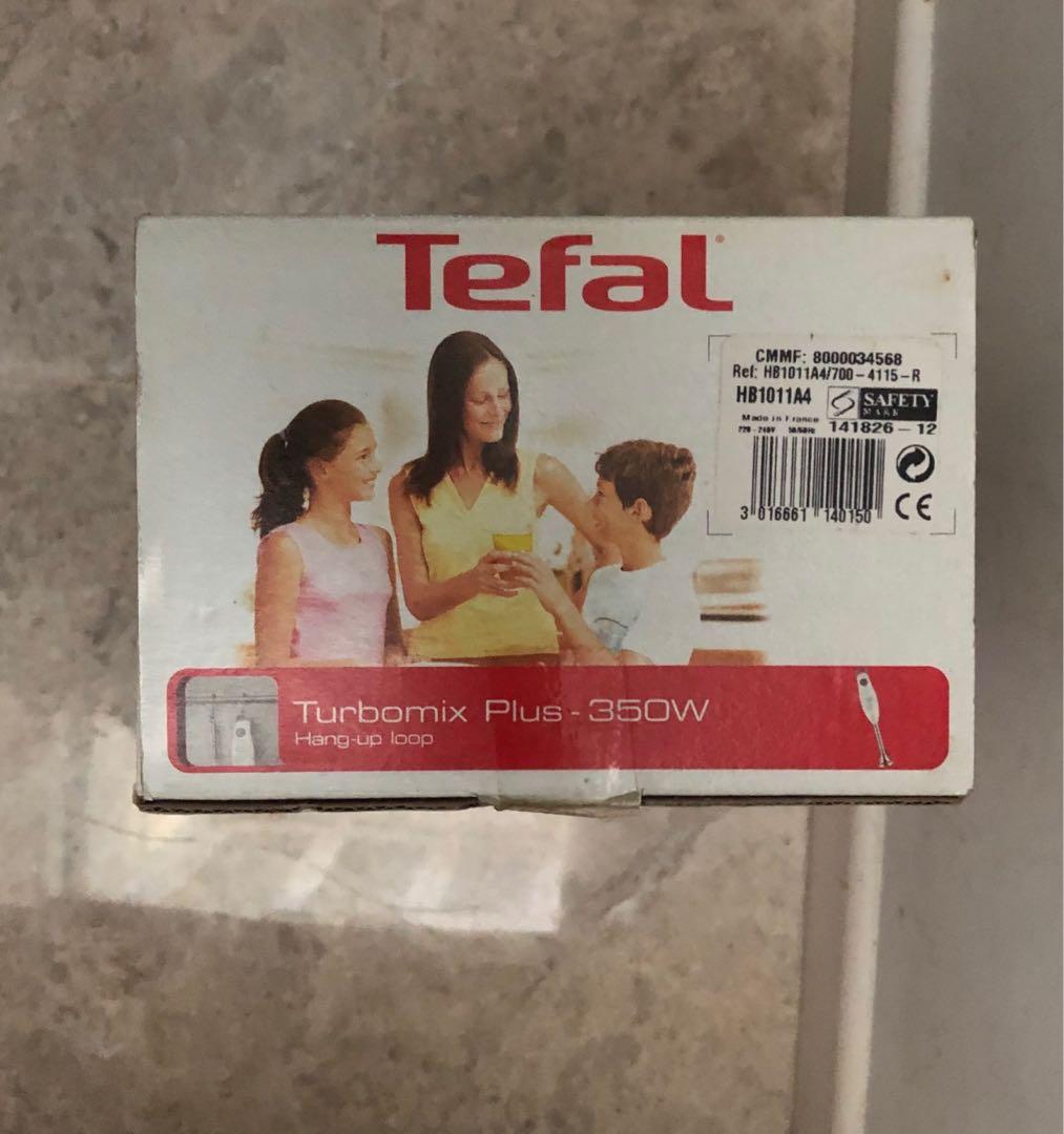 Tefal Turbomix Plus Hand Blender 350W, TV & Home Appliances, Kitchen ...