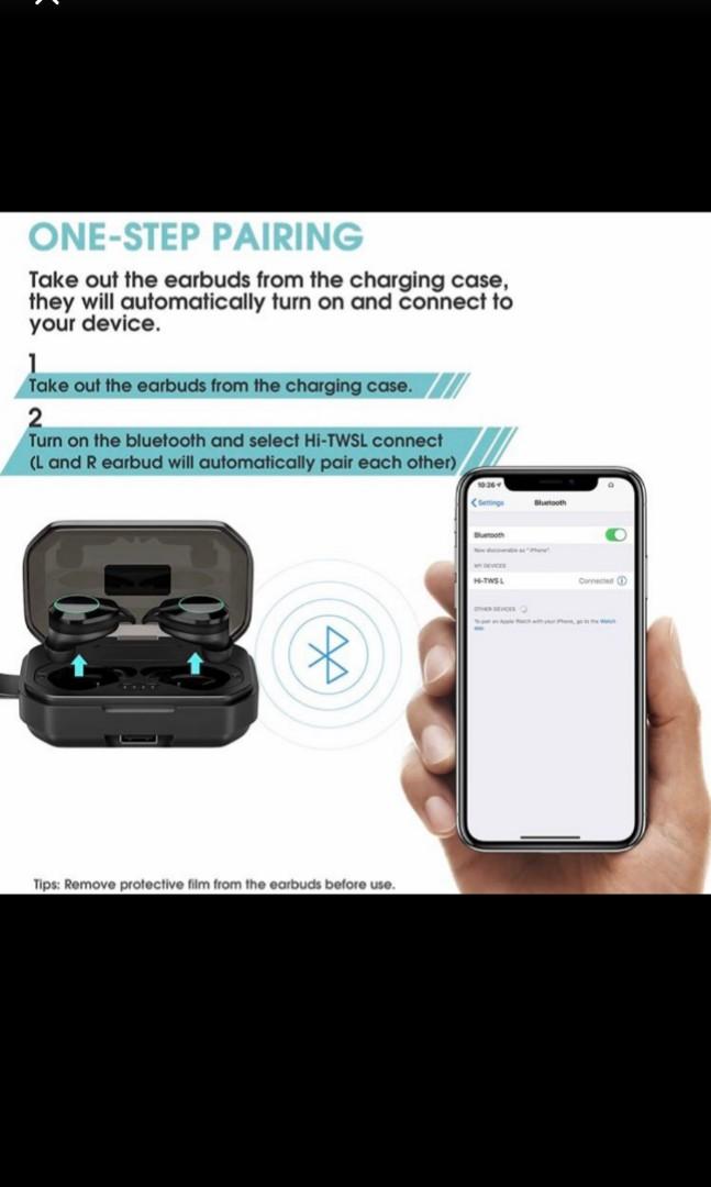 Teminice earbuds, Audio, Earphones on Carousell