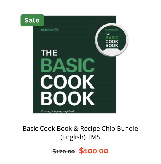 THERMOMIX BASIC COOK BOOK BUNDLE, Furniture & Home Living, Kitchenware ...
