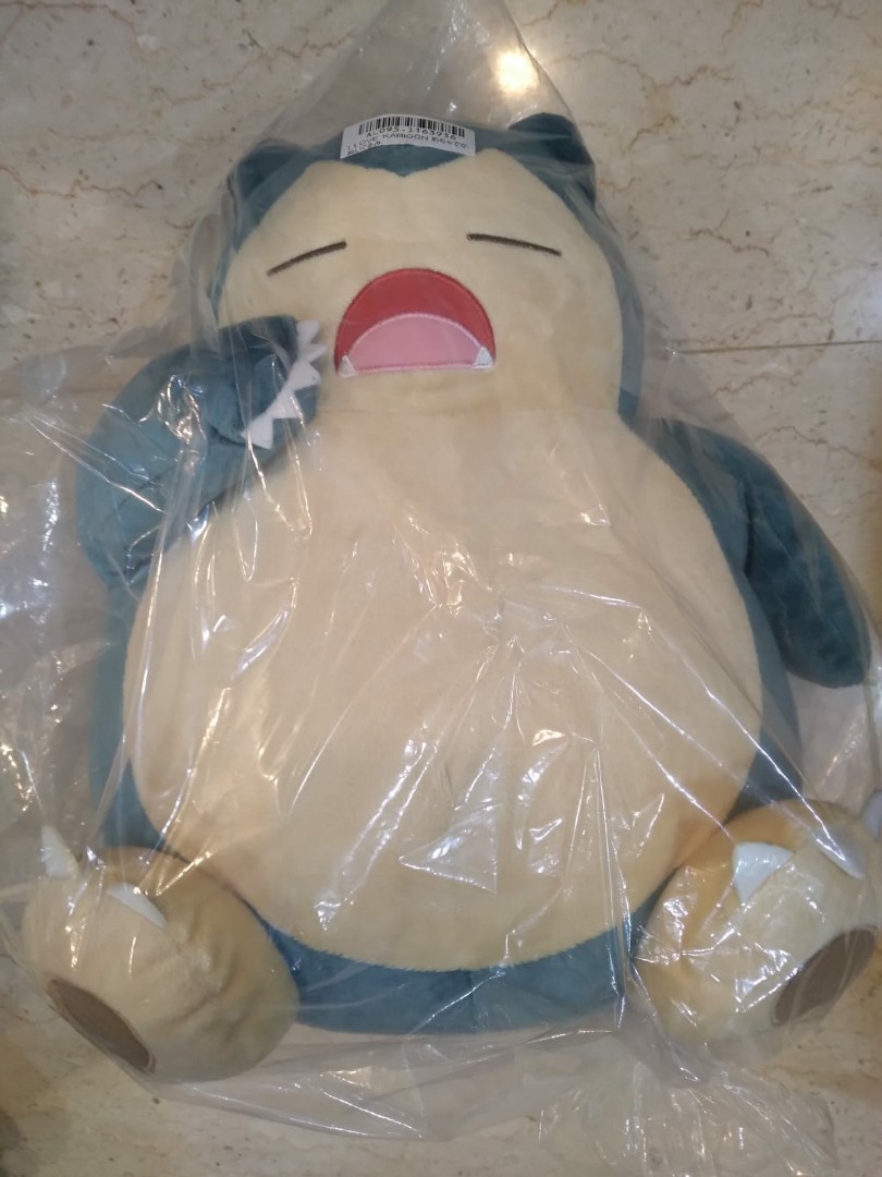 [Toreba] I Love Snorlax - Super Big Plushy, Hobbies & Toys, Toys ...