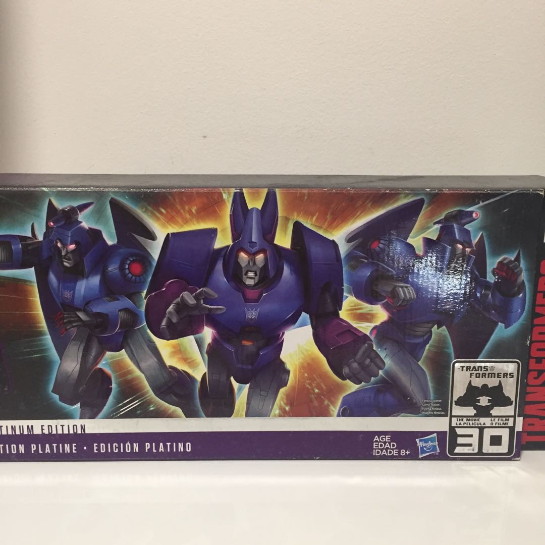 Transformers Generations Cyclonus Scourge Sweep Platinum Edition ...