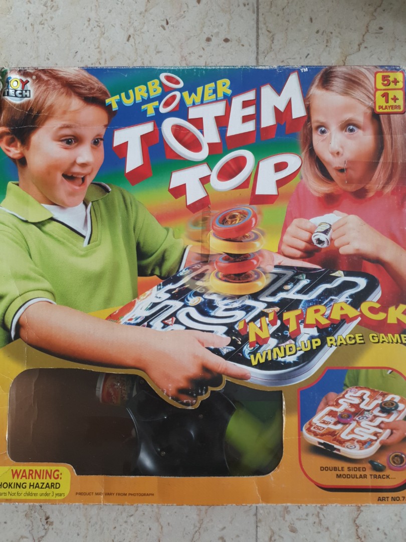 Turbo Tower Totem Top, Hobbies & Toys, Toys & Games on Carousell