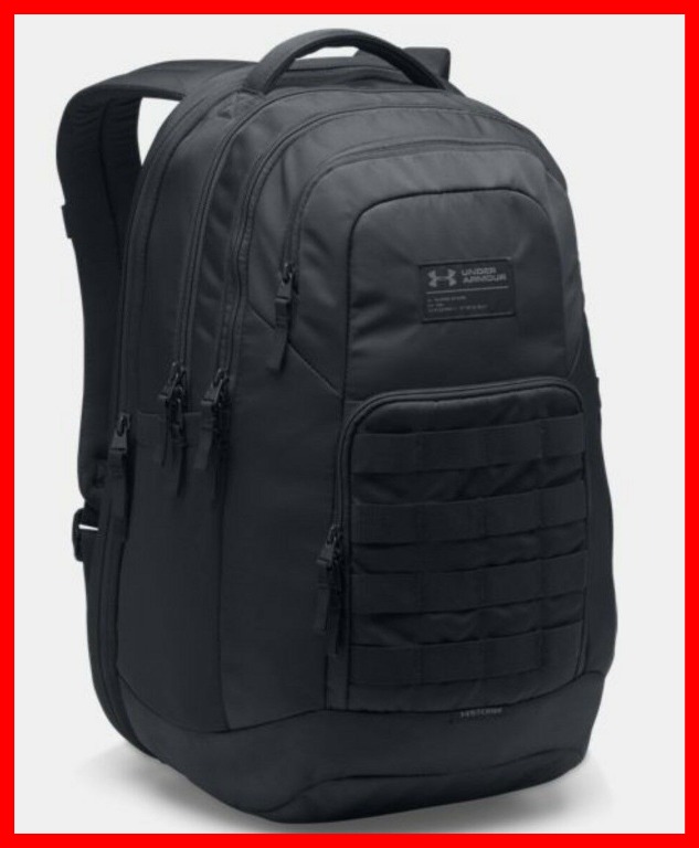 Under Armour UA Guardian Backpack Black, Men's Fashion, Bags, Backpacks ...