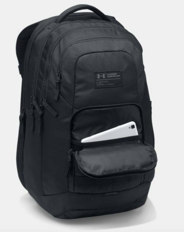 Under Armour UA Guardian Backpack Black, Men's Fashion, Bags, Backpacks ...