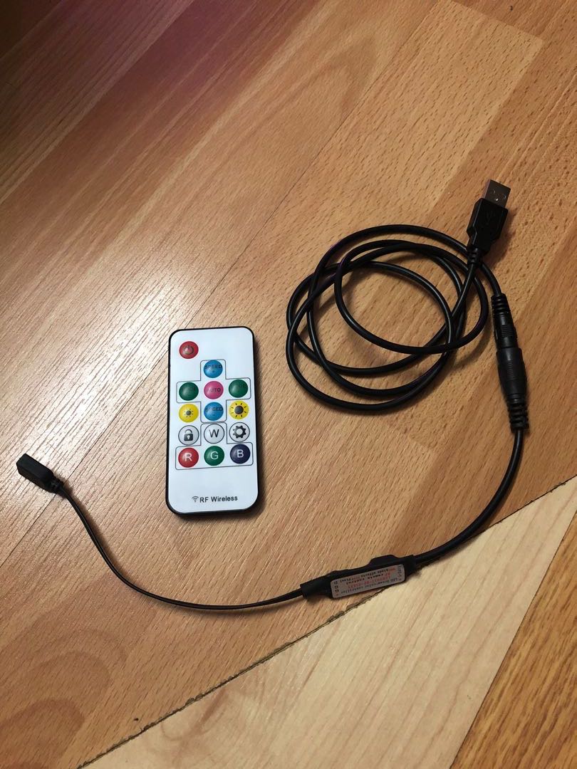 Usb/molex to ARGB converter and controller, Computers & Tech, Parts ...