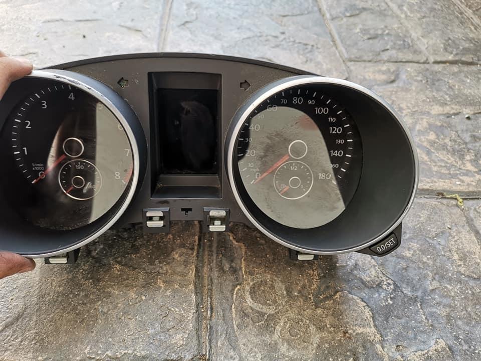VW Volkswagen Golf GTI 2012 MPH KMH Cluster Meter Speedometer, Auto ...