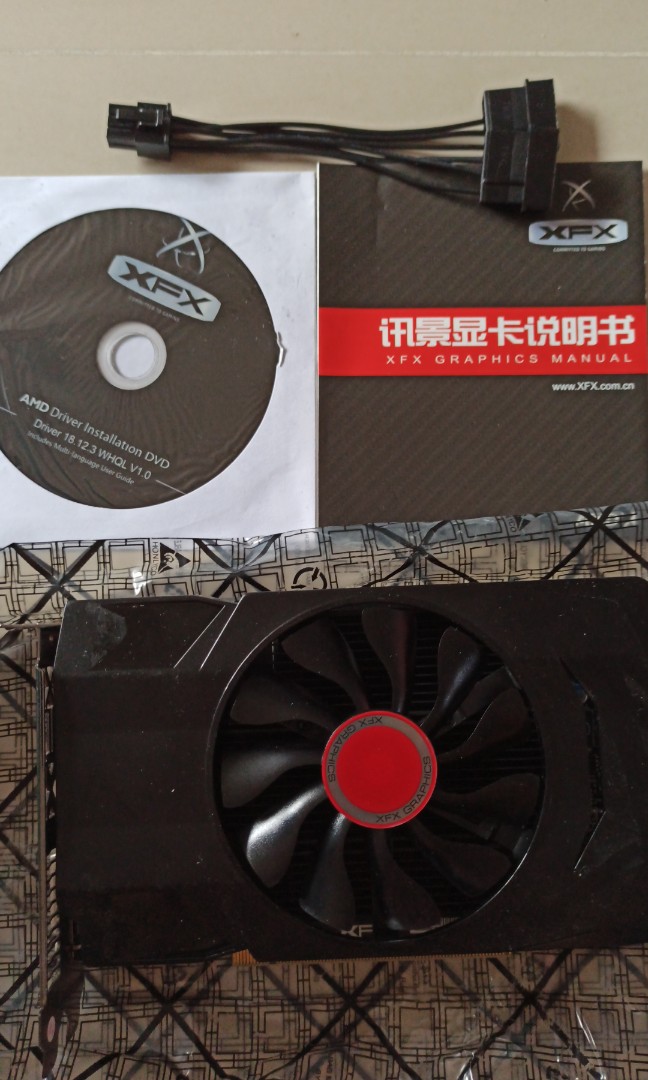 XFX AMD RX560D 4Gb RAM video card, Electronics, Computer Parts ...