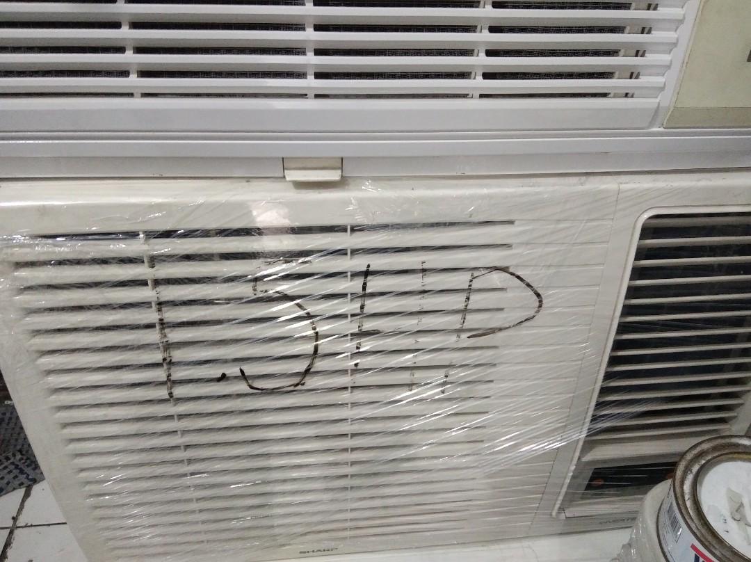 1.5hp window type inverter sharp, TV & Home Appliances, Air ...
