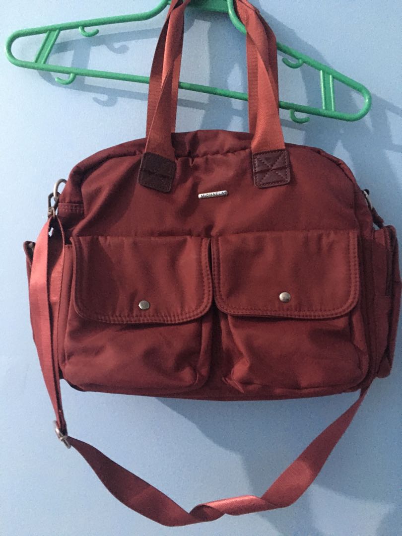 2-way Micheala red bag, Women's Fashion, Bags & Wallets, Cross-body ...