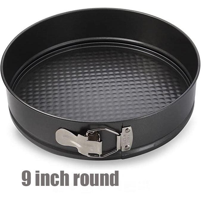 3pcs cake pan set springform cake pans 8 inch 9 inch 10 inch square ...