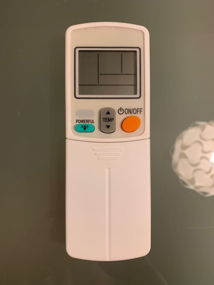 Aircon Remote Control, TV & Home Appliances, Air Conditioners & Heating ...