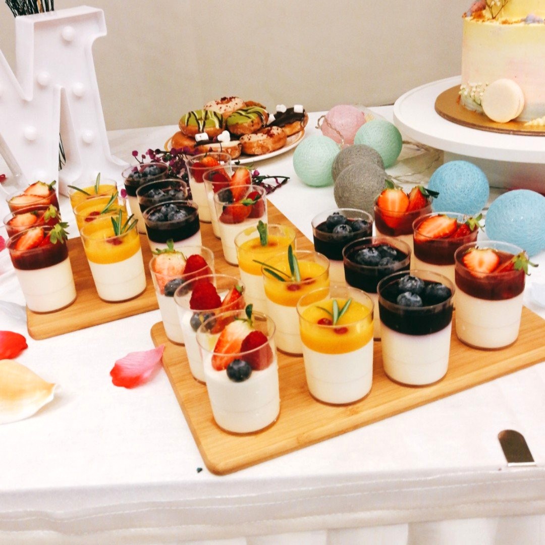 Assorted panna cotta, Food & Drinks, Homemade Bakes on Carousell