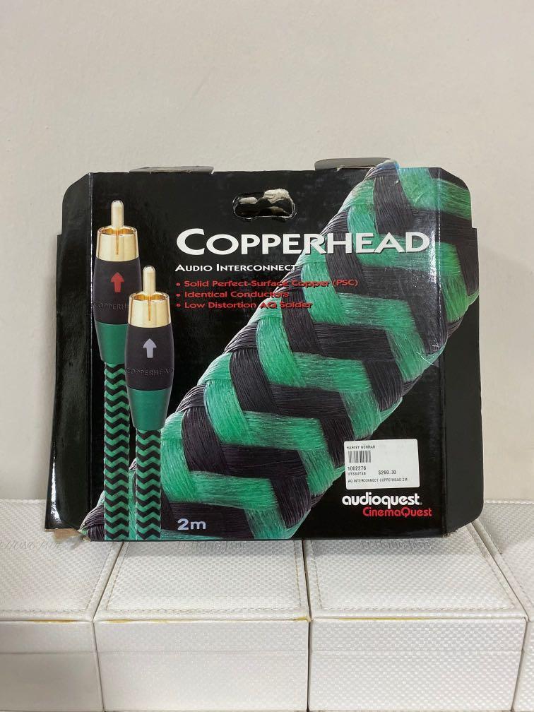 Audio quest Copperhead Cable - 2m, Audio, Portable Audio Accessories on Carousell