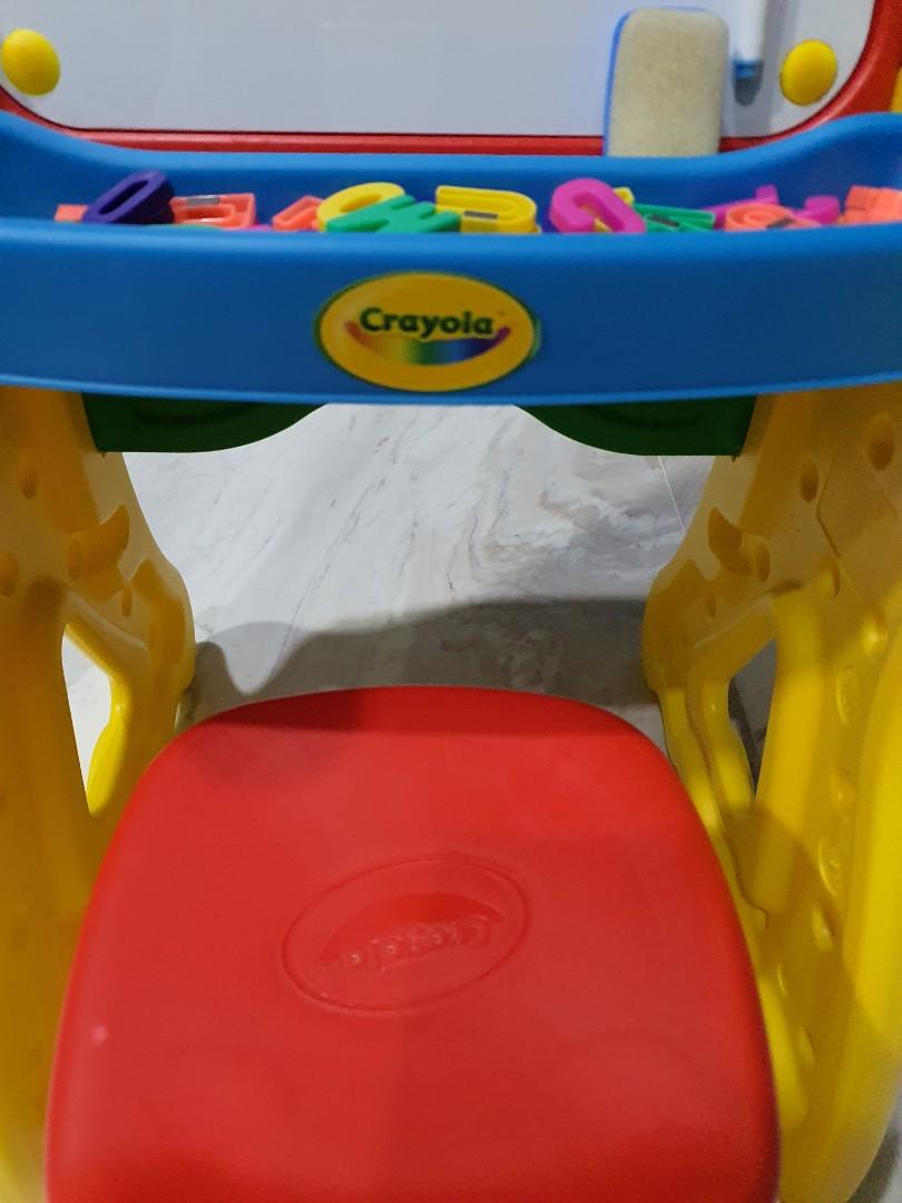 Authentic Crayola Drawing and Study Table, Babies & Kids, Baby Nursery ...
