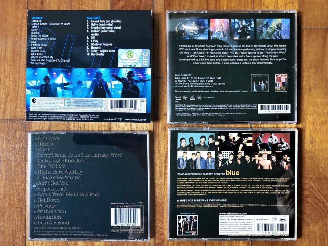 BLUE Boyband CDs & VCDs, Hobbies & Toys, Music & Media, CDs & DVDs on ...