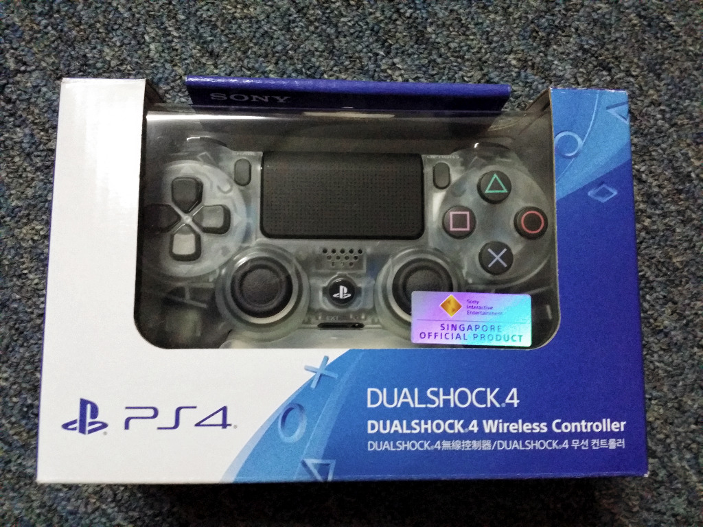 BNIB | PS4 DualShock 4 Controller Gen 2 | Crystal | Official Sony ...