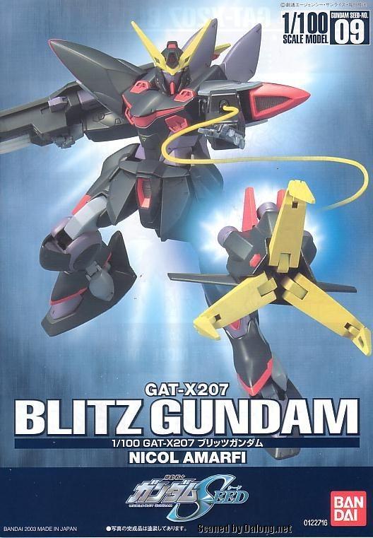 BUILT Blitz Gundam GAT-X207 #09 1/100 SEED Destiny, Hobbies & Toys ...