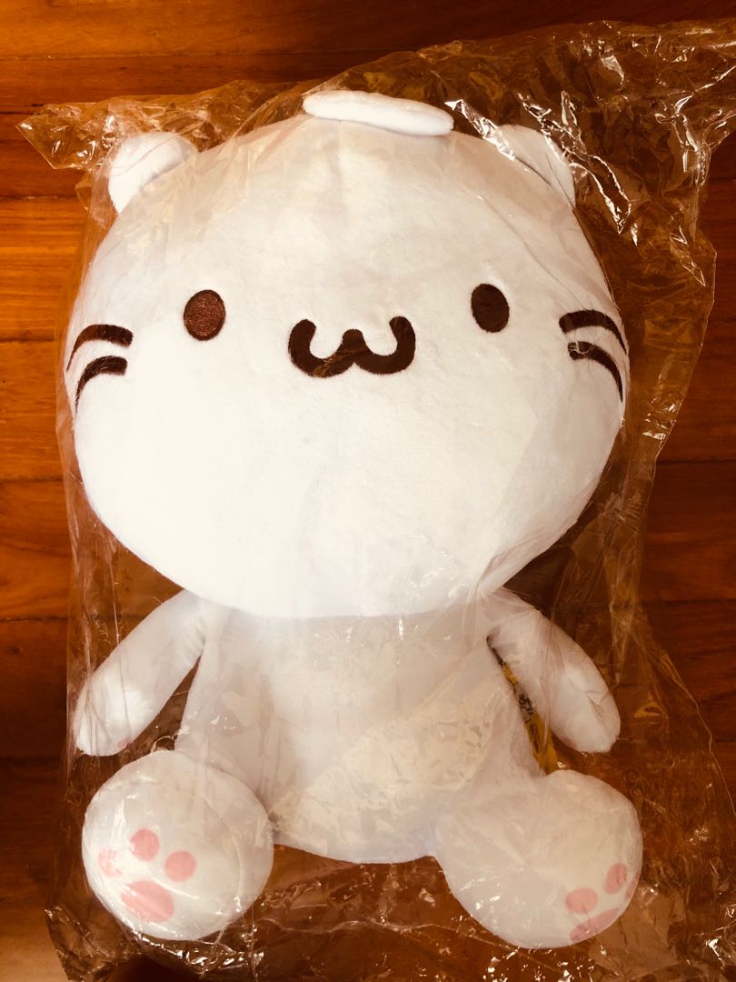 Moji Meow Large Plush Toys, Hobbies & Toys, Toys & Games on Carousell