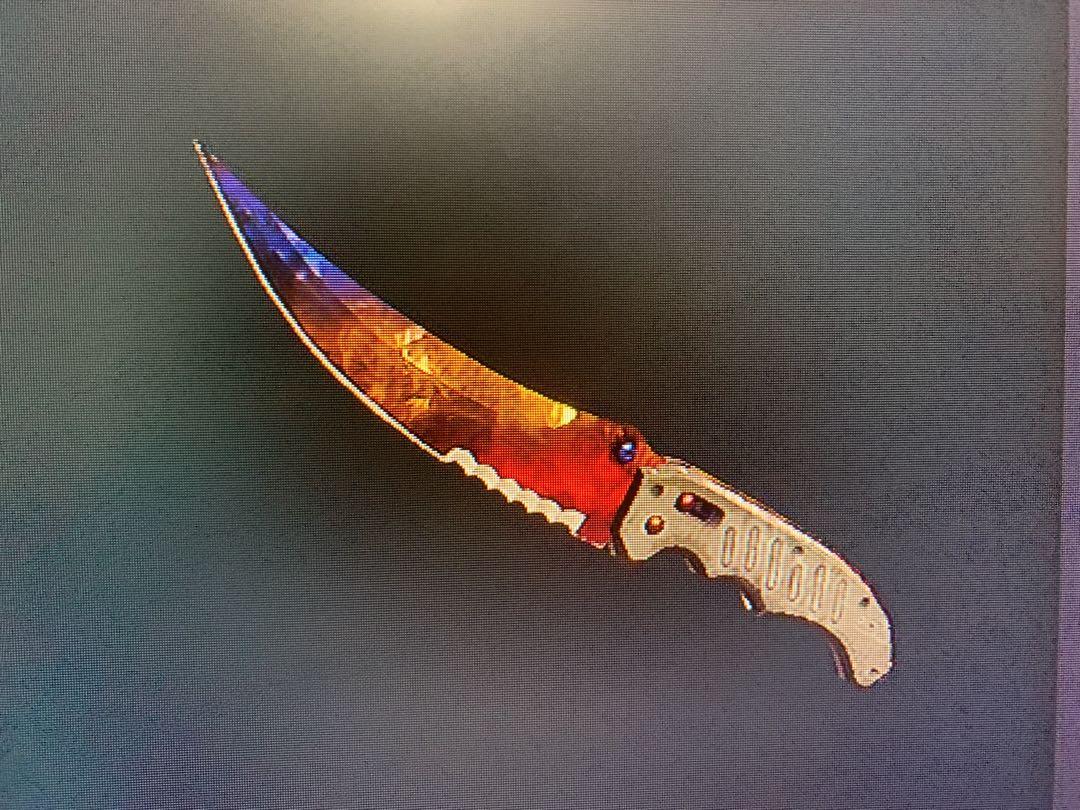 CSGO Flip Knife Marble Fade (FN), Video Gaming, Gaming Accessories, Game Gift Cards & Accounts ...