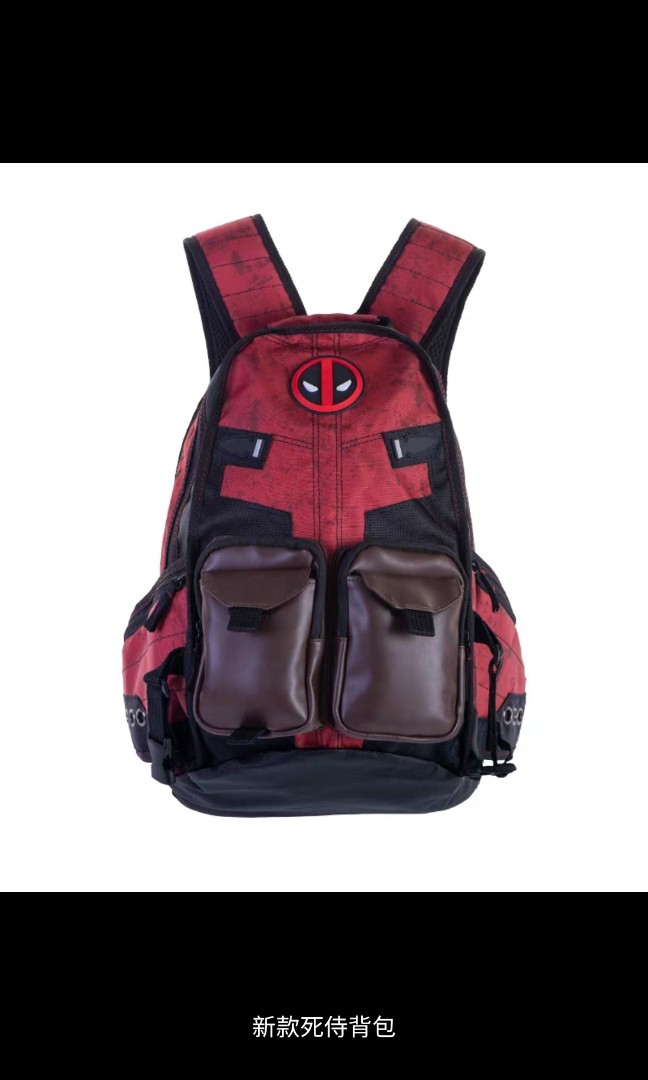Deadpool backpack, Men's Fashion, Bags & Wallets, Backpacks on Carousell