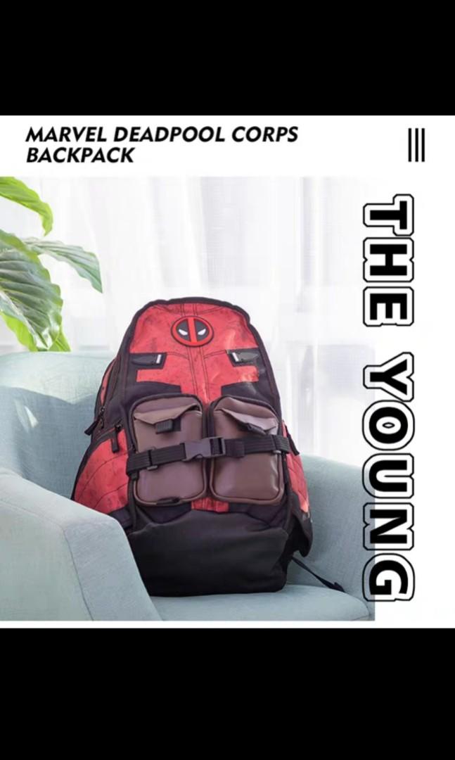 Deadpool backpack, Men's Fashion, Bags & Wallets, Backpacks on Carousell