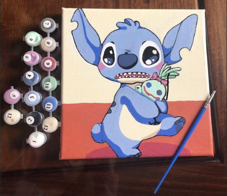 DIY Cartoon Painting Kits, Hobbies & Toys, Stationery & Craft, Craft ...