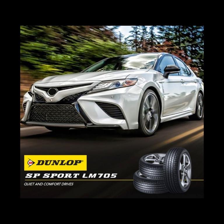 Dunlop LM705 - MADE IN JAPAN, Car Accessories, Tyres & Rims on Carousell