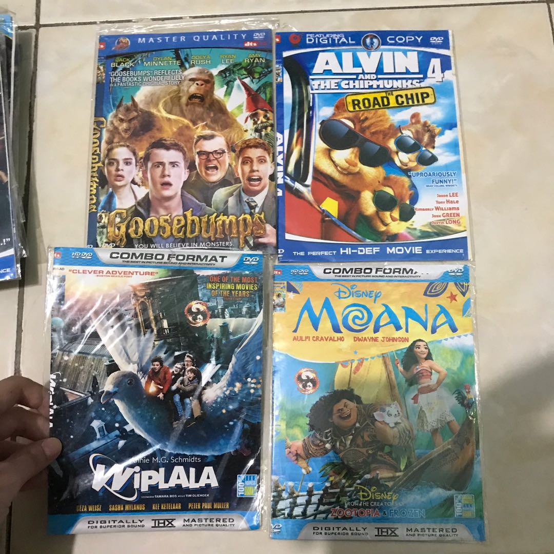 Dvd Film kartun ( dapet 4 kaset ), Musik & Media, CD, DVD & Lainnya di Carousell