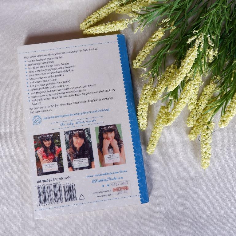 E. Lockhart Bundle (The Boyfriend List, The Treasure Map of Boys, The ...