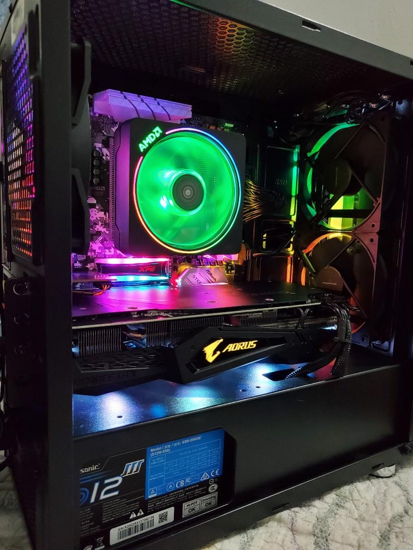 *FOC DELIVERY* Custom RGB Gaming PC, Computers & Tech, Desktops on ...