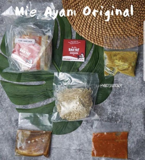 FROZEN BAKMI The Mie Rakyat BAKMI AYAM ORIGINAL YAMIN HALAL, Makanan ...