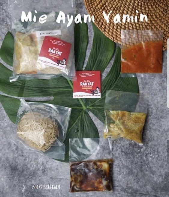 FROZEN BAKMI The Mie Rakyat BAKMI AYAM ORIGINAL YAMIN HALAL, Makanan ...