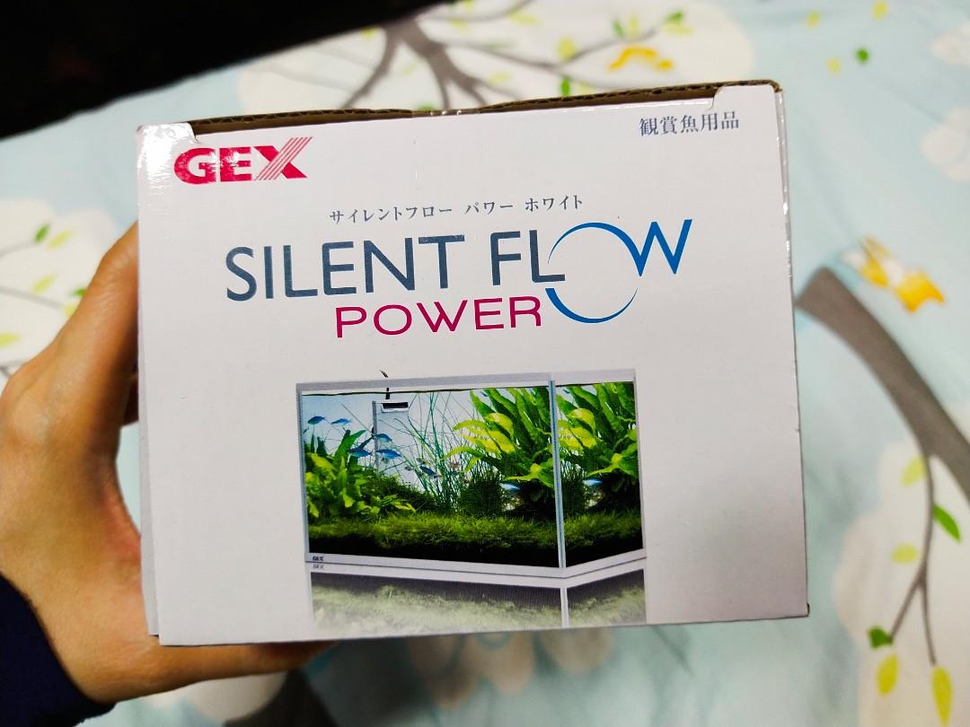Gex 多用途 低水位 過濾 silent flow power filter, 寵物用品, 寵物家品及其他 - Carousell