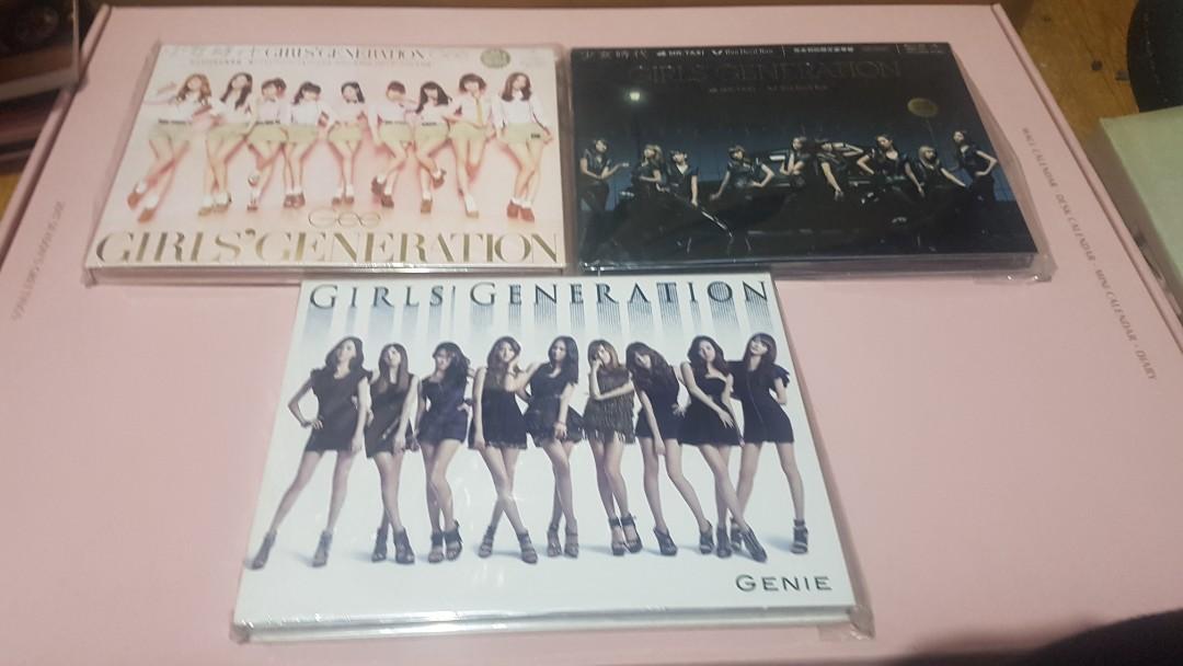 Girls Generation Japanese albums, Hobbies & Toys, Memorabilia ...