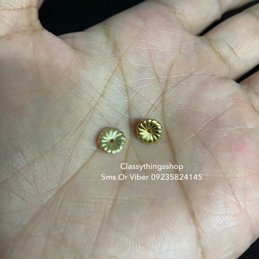 Gold Filled Earring Nut/Stopper (Pakaw), Women's Fashion, Jewelry ...