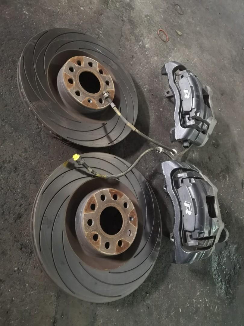 Golf R brake kit, Auto Accessories on Carousell