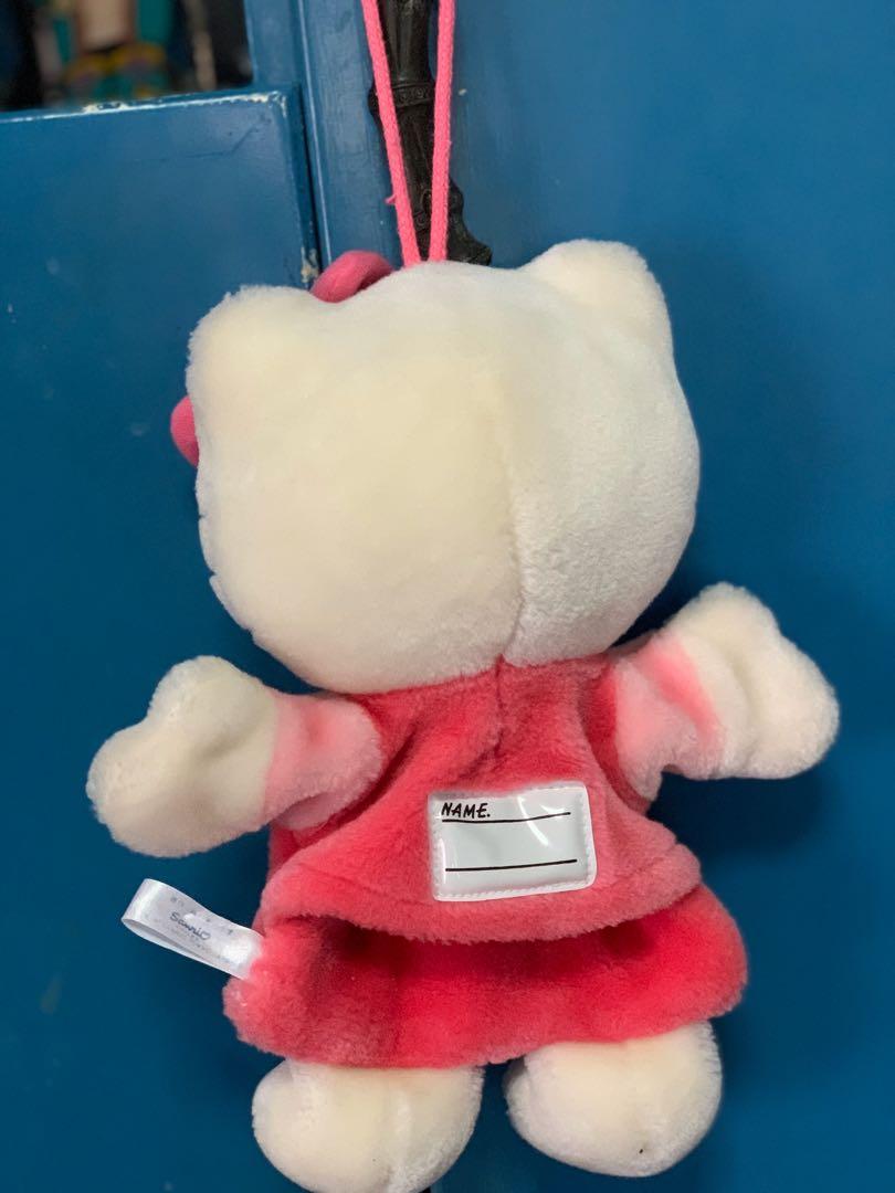 Hello Kitty puppet plush toy, Hobbies & Toys, Toys & Games on Carousell