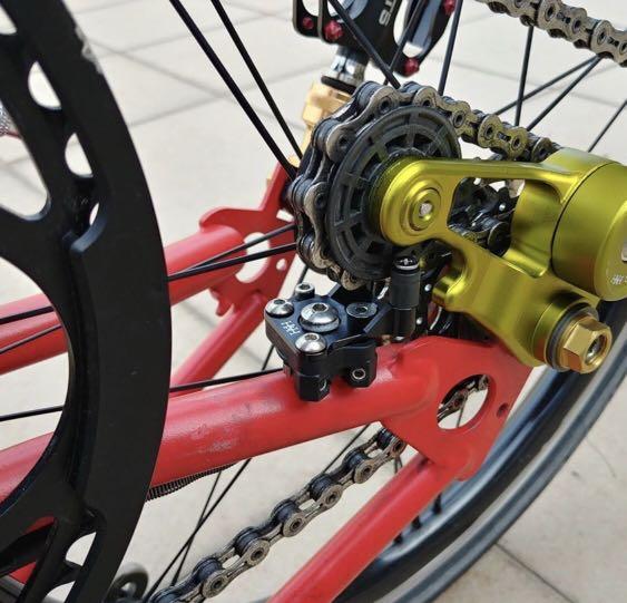 H&H guide wheel pusher for Brompton , Sports Equipment, Bicycles ...